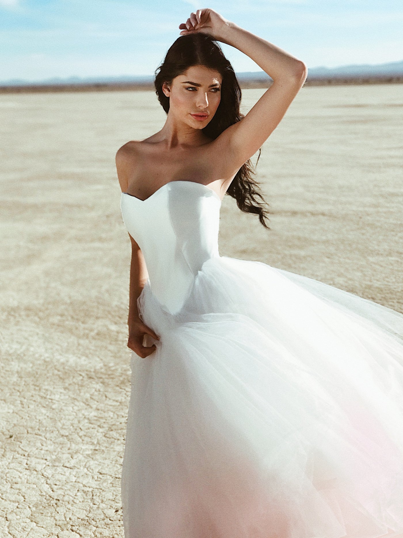 Basque Waist Wedding Dresses by Lauren Elaine | Bridal Couture